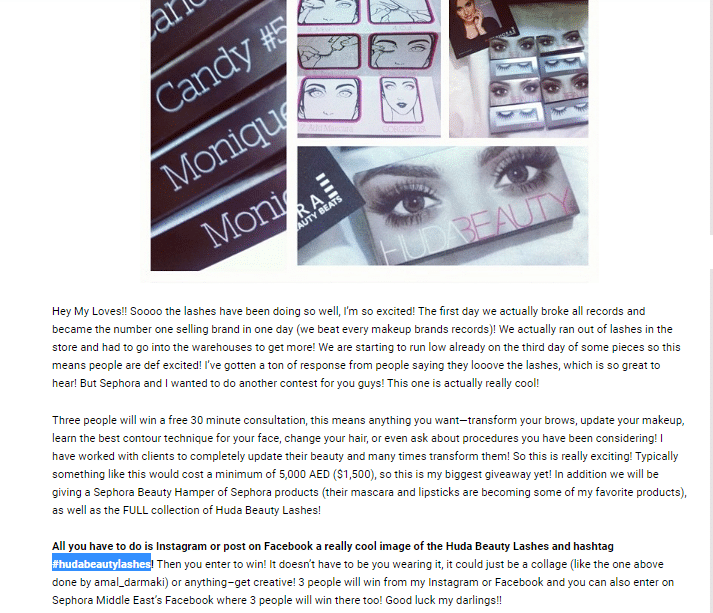 How Huda Beauty Built 24MM Instagram Followers in 6 Years