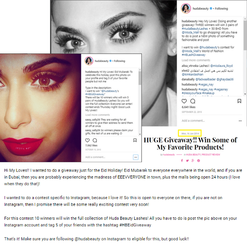 How Huda Beauty Built 24MM Instagram Followers in 6 Years