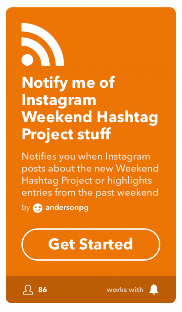 The Instagram Weekend Hashtag Project: All the Scoop + Other Cool Photo ...